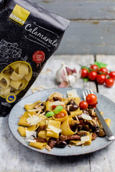 Pasta alla Antipasti - mit der neuen EDEKA Selection Pasta di Gragnano